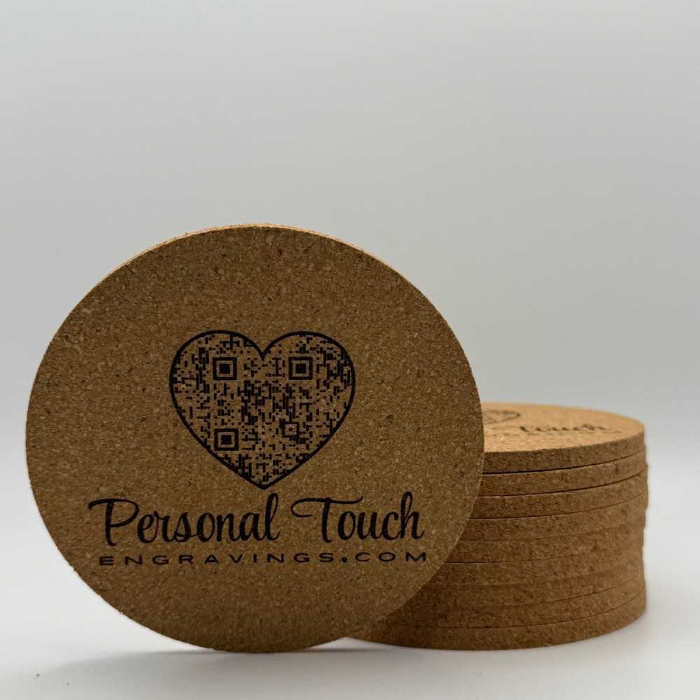 10 Engraved Coasters with Logo – Promote Your Brand with Every Sip ...